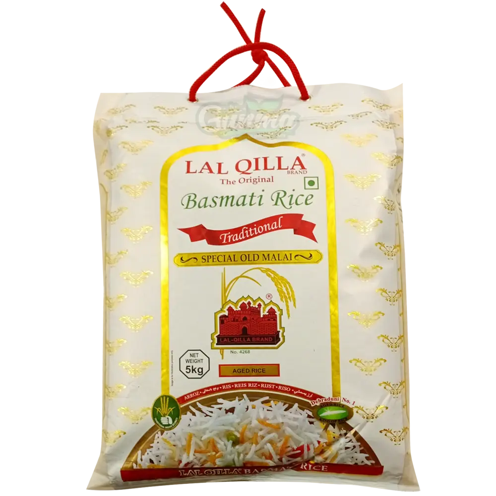 Lal Qilla Basmati Rice 5kg (India) - Gunma Halal Food